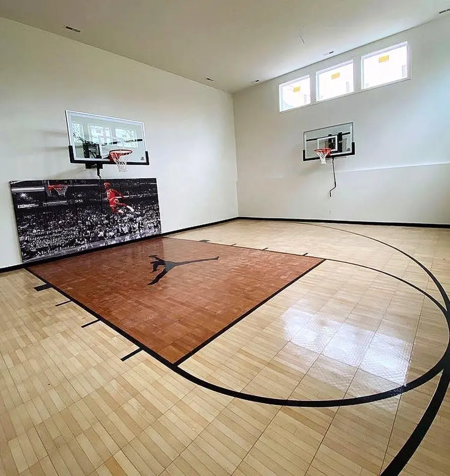 Basketball Hardwood Flooring - GZUNISPORT