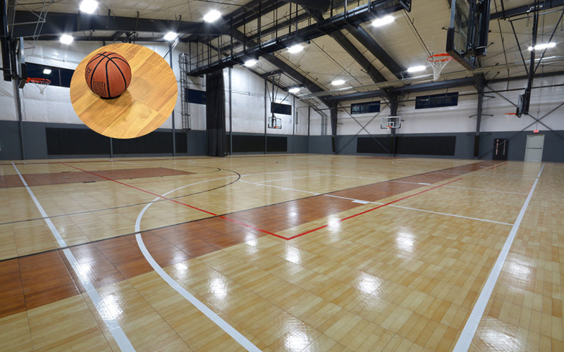 Is hardwood flooring the best indoor flooring for basketball?