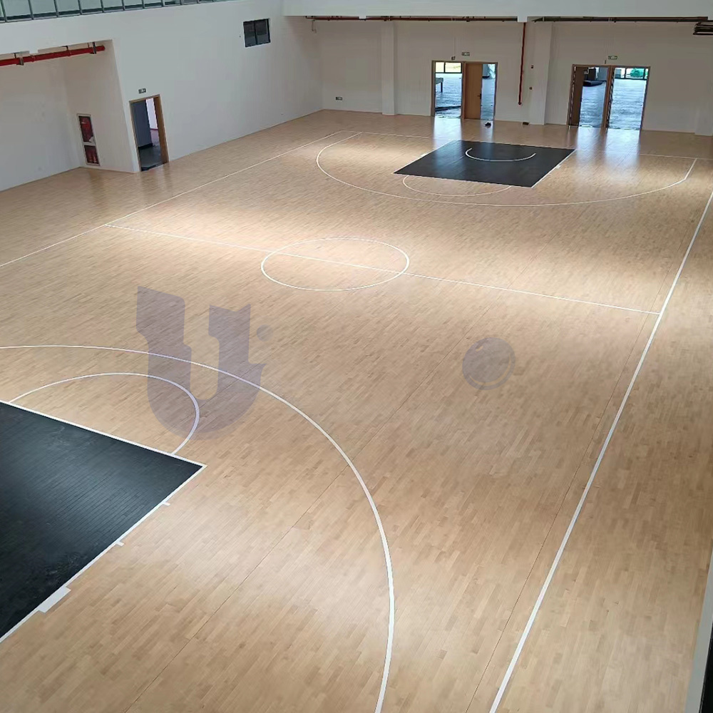 Commercial Basketball Hardwood Floor in China - GZUNISPORT