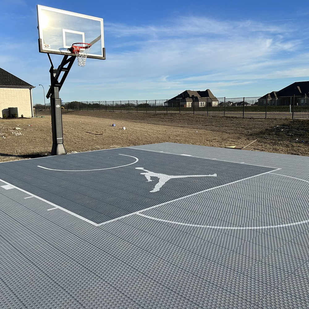Basketball Court Tiles - GZUNISPORT
