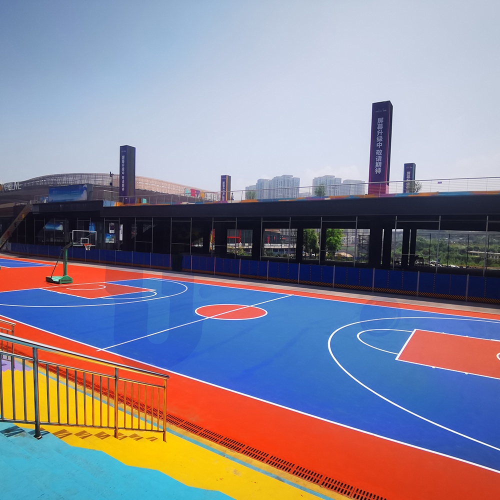 Acrylic Flooring Basketball Court in China - GZUNISPORT